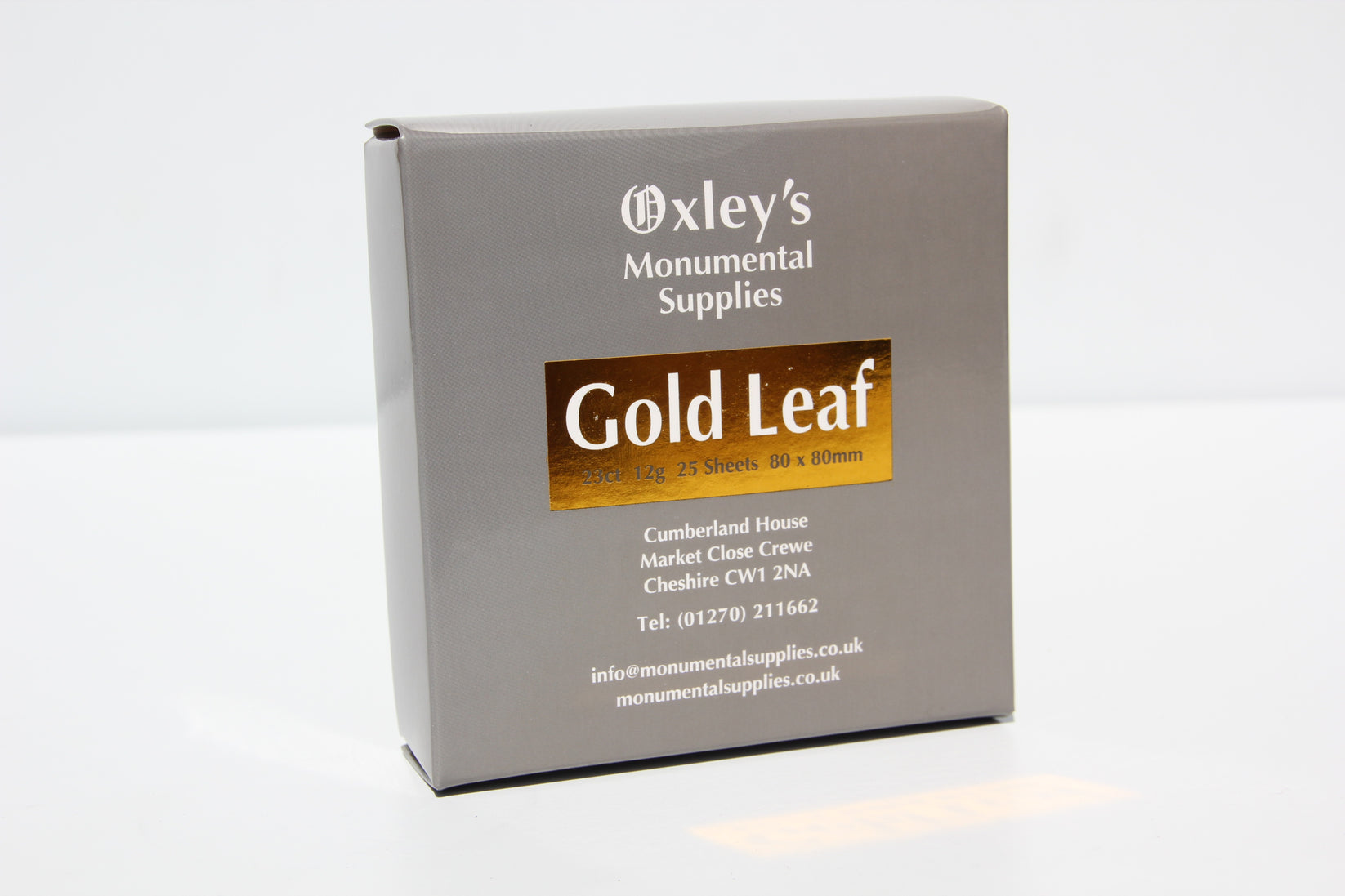 23ct Gold Leaf sheets - Minimum Order Quantity - 10 books – Monumental ...